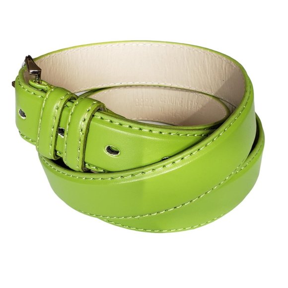 Accessories | Womens Ladies Light Green Leather Belt | Poshmark